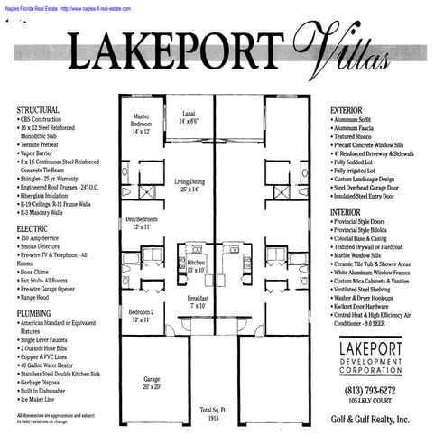 Villa at lakeport villas naples florida.text.marked | PDF