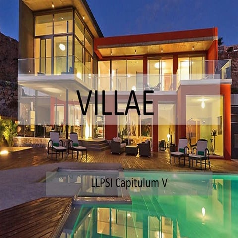 Villae- Partes de una casa | PPT