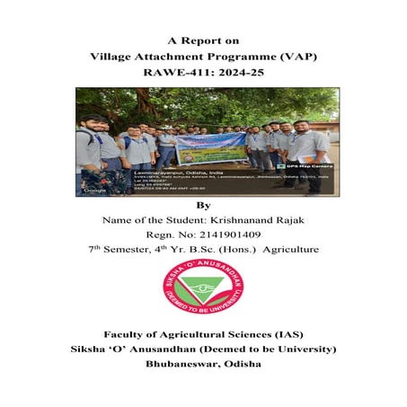 Report on Village Attachment Program at Jhintisasan Village .pdf