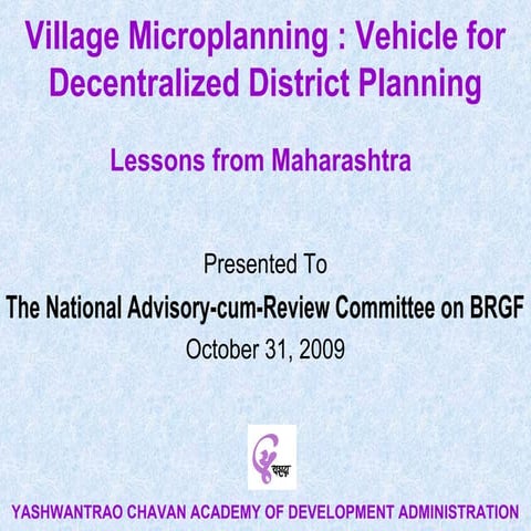 Micro planning process | PPTX