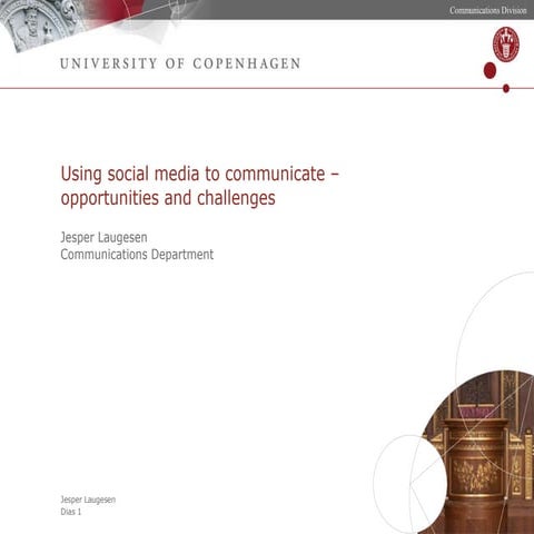 Using Social Media to Communicate | PPT | Social Networking | Internet