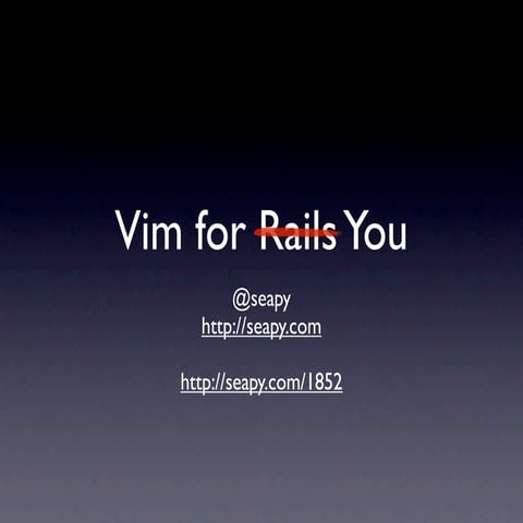 Vim for you | ZIP