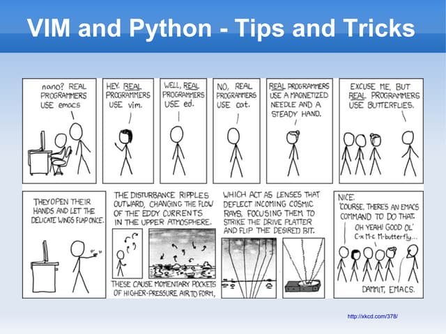 Vim And Python Ppt Free Download