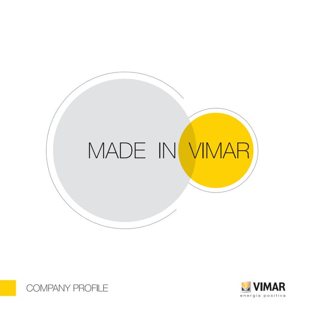 Vimar company profile EN 2018 | PDF