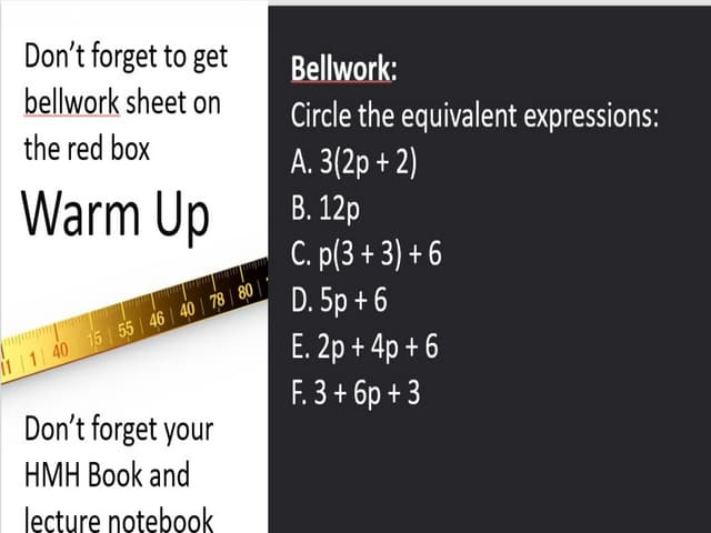 translating algebraic expression math 7.ppt