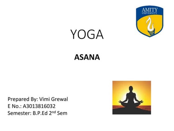 PROJECT.pdf PHYSICAL EDUCATION yoga fitness | PDF | Physical Therapy | Wellness