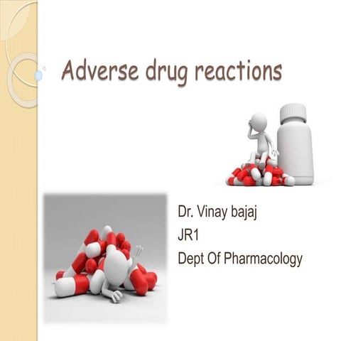 Adverse drug reactions | PPTX