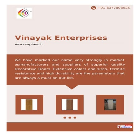 Vinayak enterprises | PDF