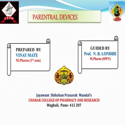 parentral device | PPTX
