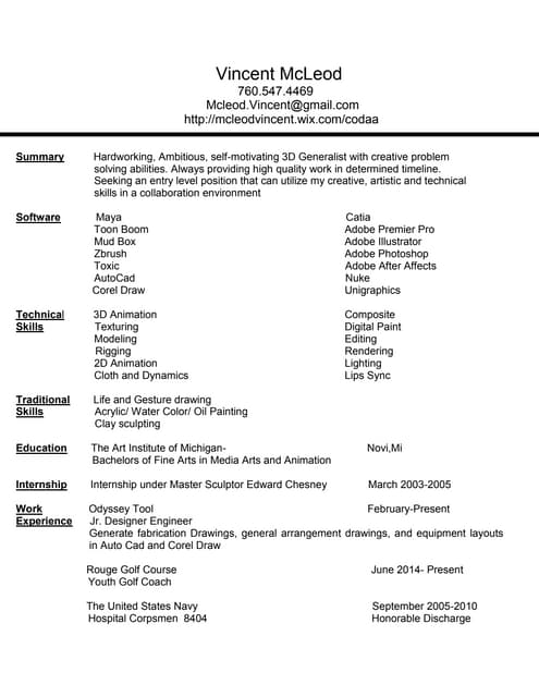 New Updatated Resume 01 | PDF