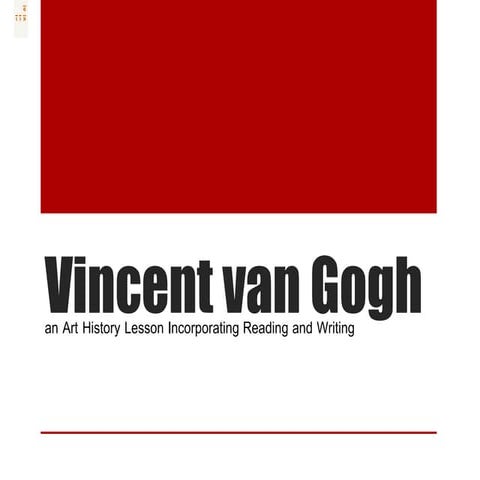 Van Gogh and Found Poetry | PPTX
