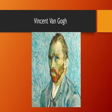 Vincent van gogh | PPTX