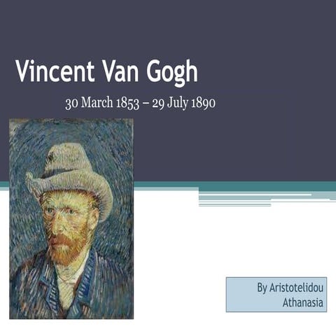 Vincent Van Gogh | PDF