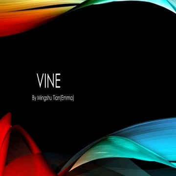 Vine | PPTX