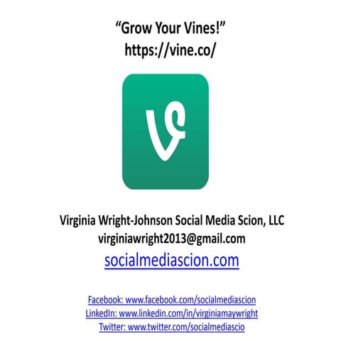 Vine | PPTX
