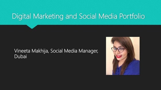 Digital Marketer Portfolio (1).pdf | Marketing and Advertising | Business