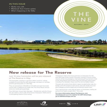 Vines Newsletter Autumn | PDF