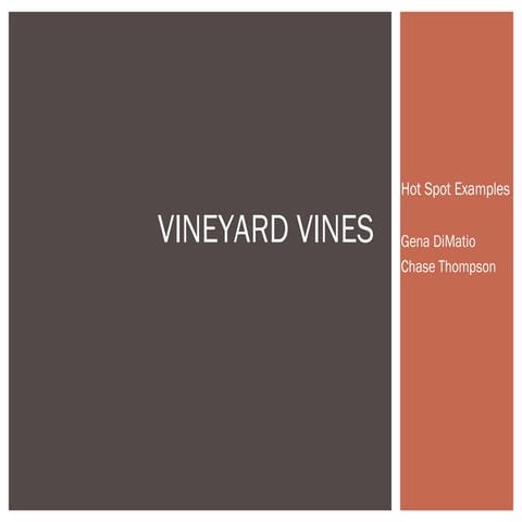 Vineyard Vines slideshow | PPT