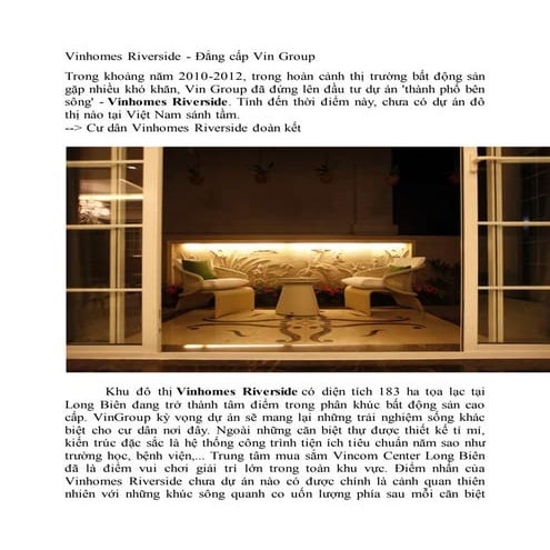 Vinhomes Golden River Brochure | PDF