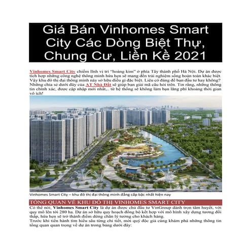 Vinhomes Grand Park | PDF