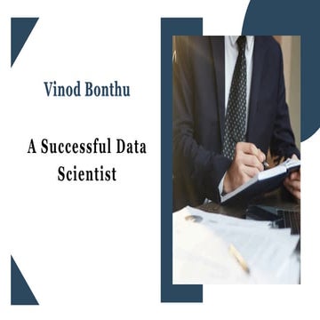Vinod Bonthu - A Successful Data Scientist | PDF