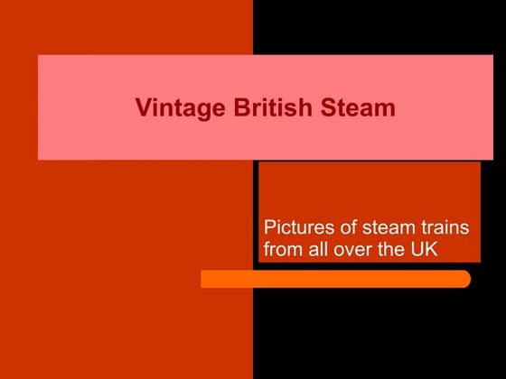 Belgian steam, some famous belgian steam locos | PPT