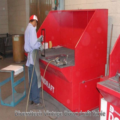 Diversitech RED FRED Fume Extractor, RED Downdraft Table, FRED ICS ...