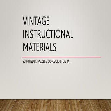 Vintage Instructional Materials.pptx