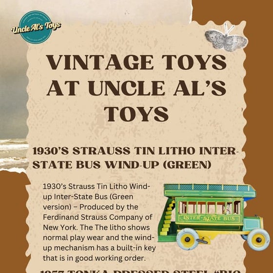 History of the Vintage toys - Uncle al's Toys | PDF