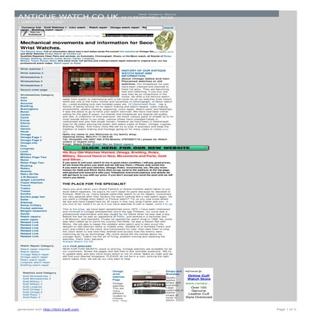 Vintage watches | PDF