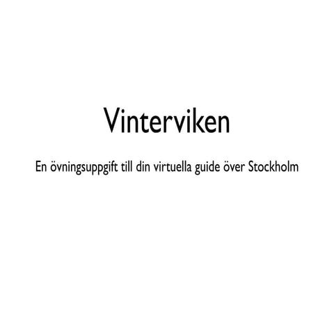 Vinterviken | KEY