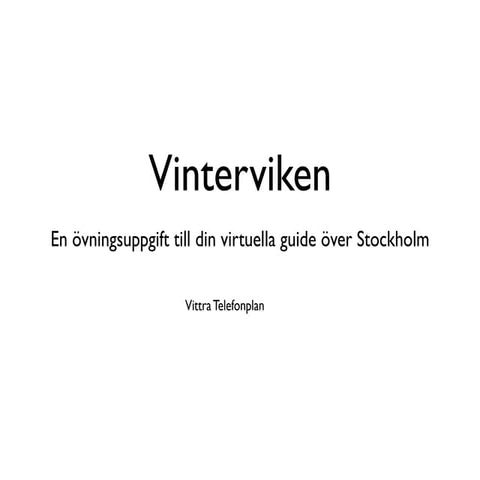 Vinterviken | KEY