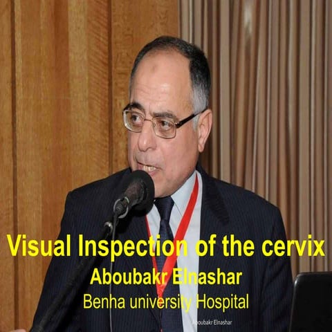 Visual inspection of cervix | PDF
