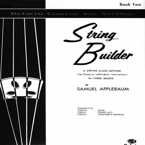 Viola método - applebaum - string builder - livro 2 | PDF