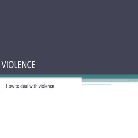 Aggression and Violence.pptx in social psychology | PPTX