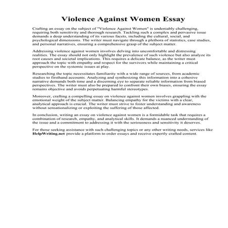 Violence Against Women Essay.pdf