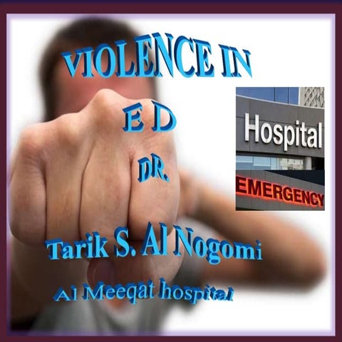 Violence in the Emergency Department - 1 | DOCX