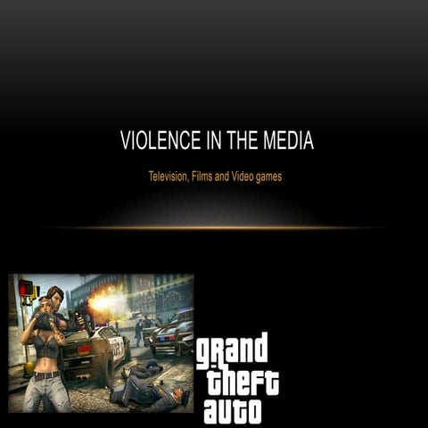 Violence in the media | PPTX