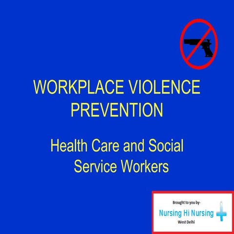 Violence prevention | PPT