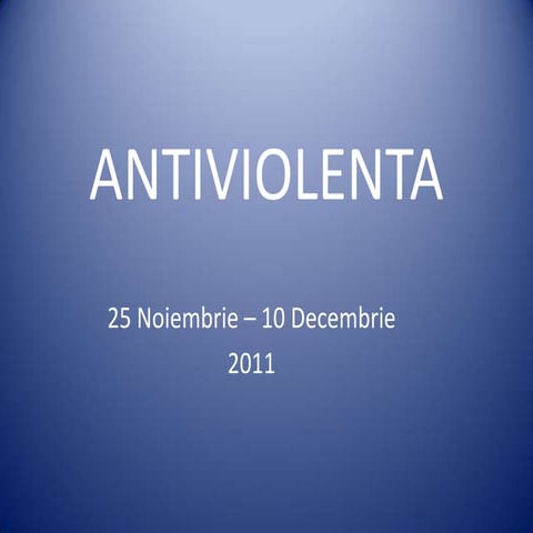 Violenta | PPTX