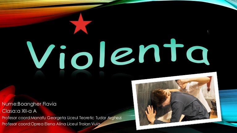 Violenta in scoala(1)