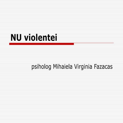 Violenta,Profesori | PPT