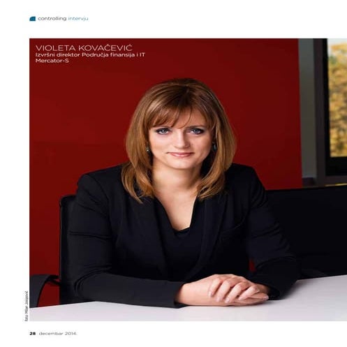 Violeta Kovačević - Uspešno upravljanje kompanijom je nemoguće bez ...