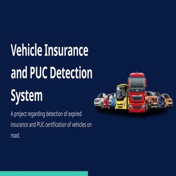 Vehicle Insurance and PUC Detection System.pptx