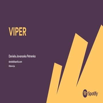 An (highly elementary) introduction to VIPER | PDF
