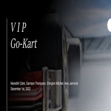 PROJECT GO KART SLIDE GHNBHHJJHHKKFHKJODUF | PPTX