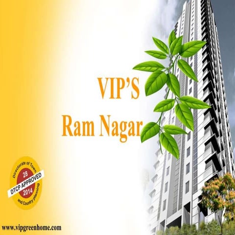 Vip's ram nagar brochure | PPTX