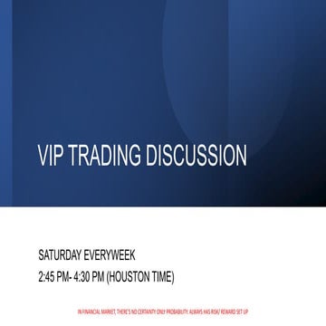VIP TRADING DISCUSSION REV 4. OPTION SERIES with market profile for ...