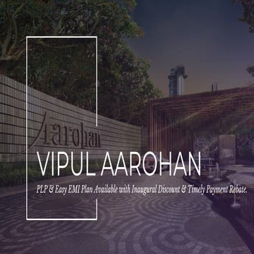 Vipul Aarohan in Sector 53 Gurgaon | PPT