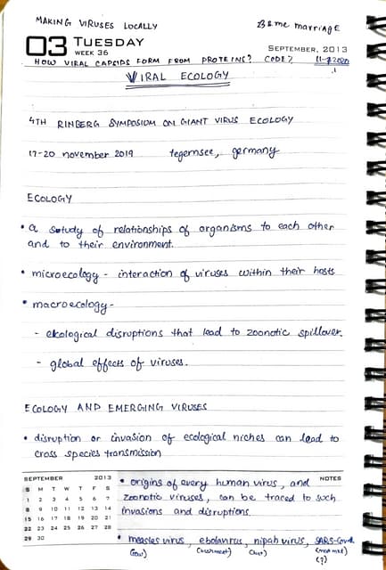 Virology Notes 2020 #22: Emerging viruses | PDF